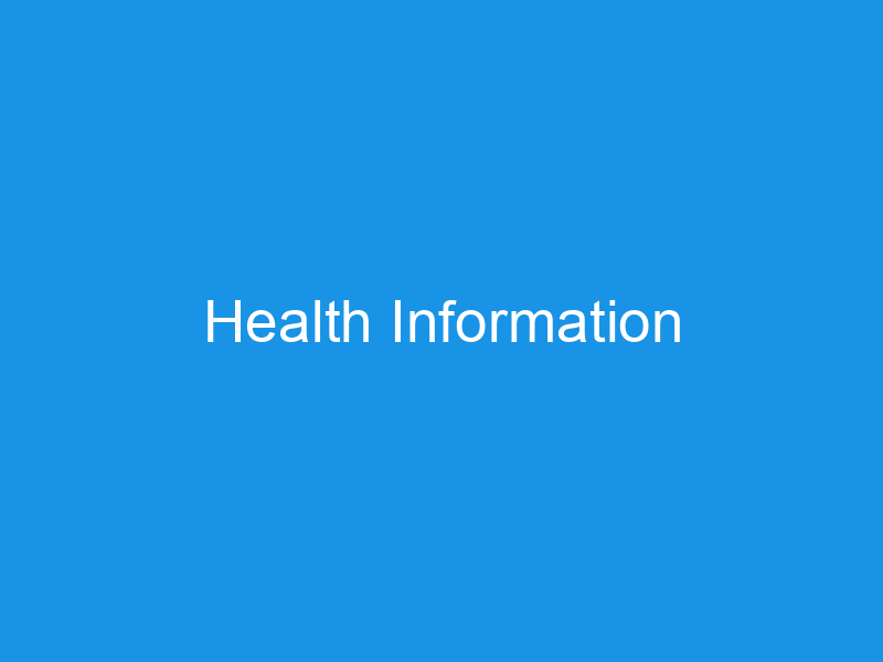 Health Information - West Kensington Surgery